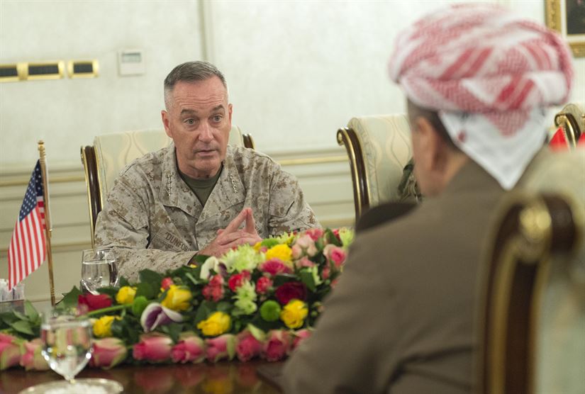Top U.S. General Visits Iraqi Kurdistan | The Kurdish Project